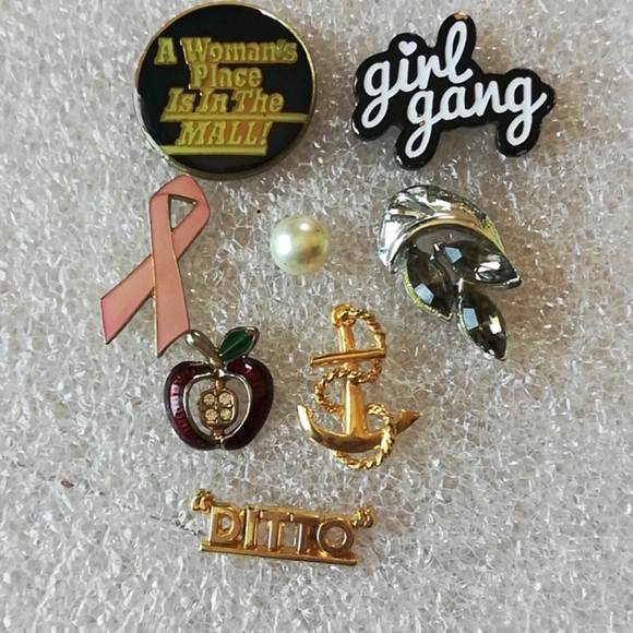 Jewelry | Random Girly Pin Tacks | Poshmark